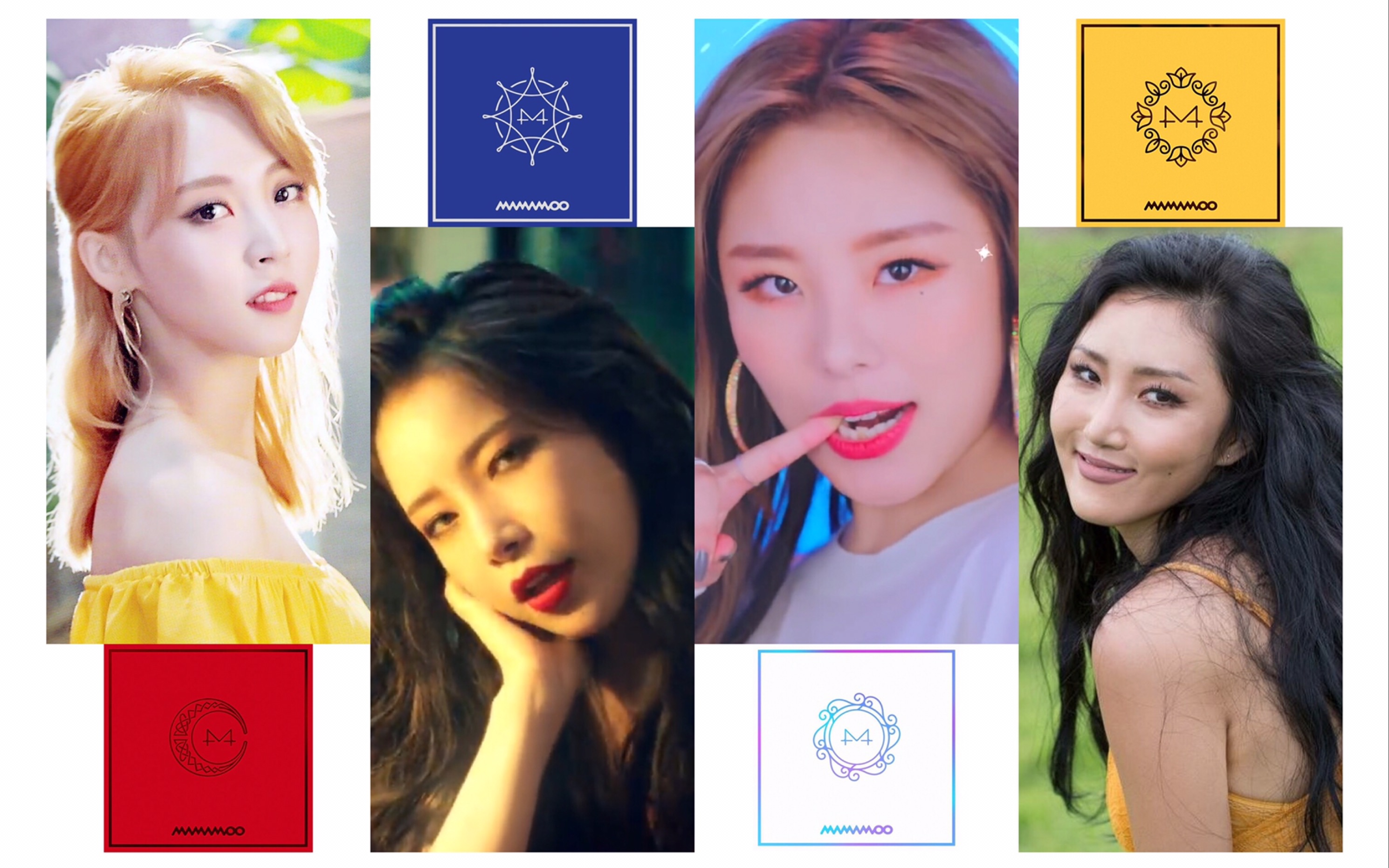 【MAMAMOO】 4 season 4 colour MV_哔哩哔哩_bilibili