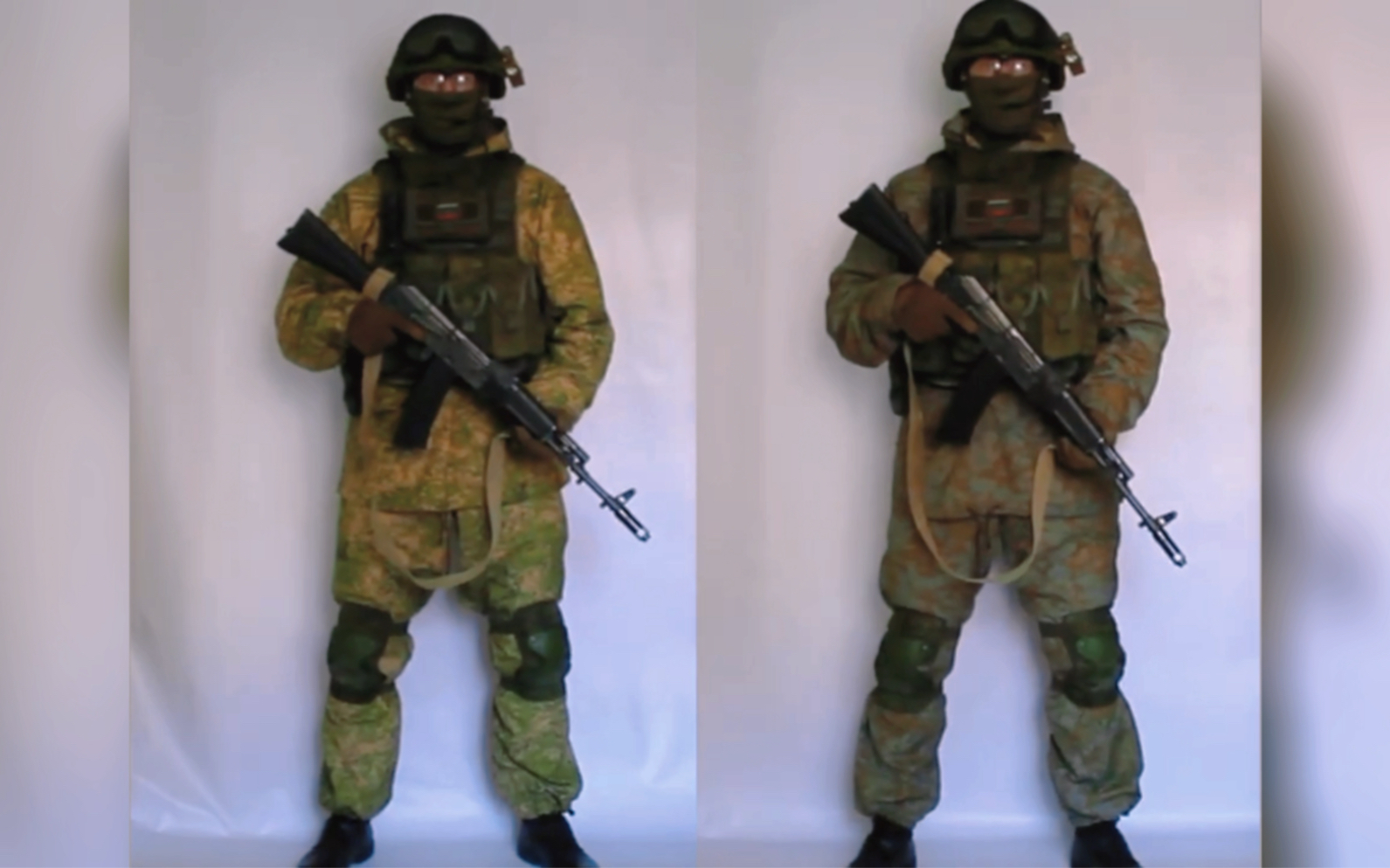 俄罗斯双面迷彩服6SH122上身效果展示。-军迷Club-军迷Club-哔哩哔哩视频