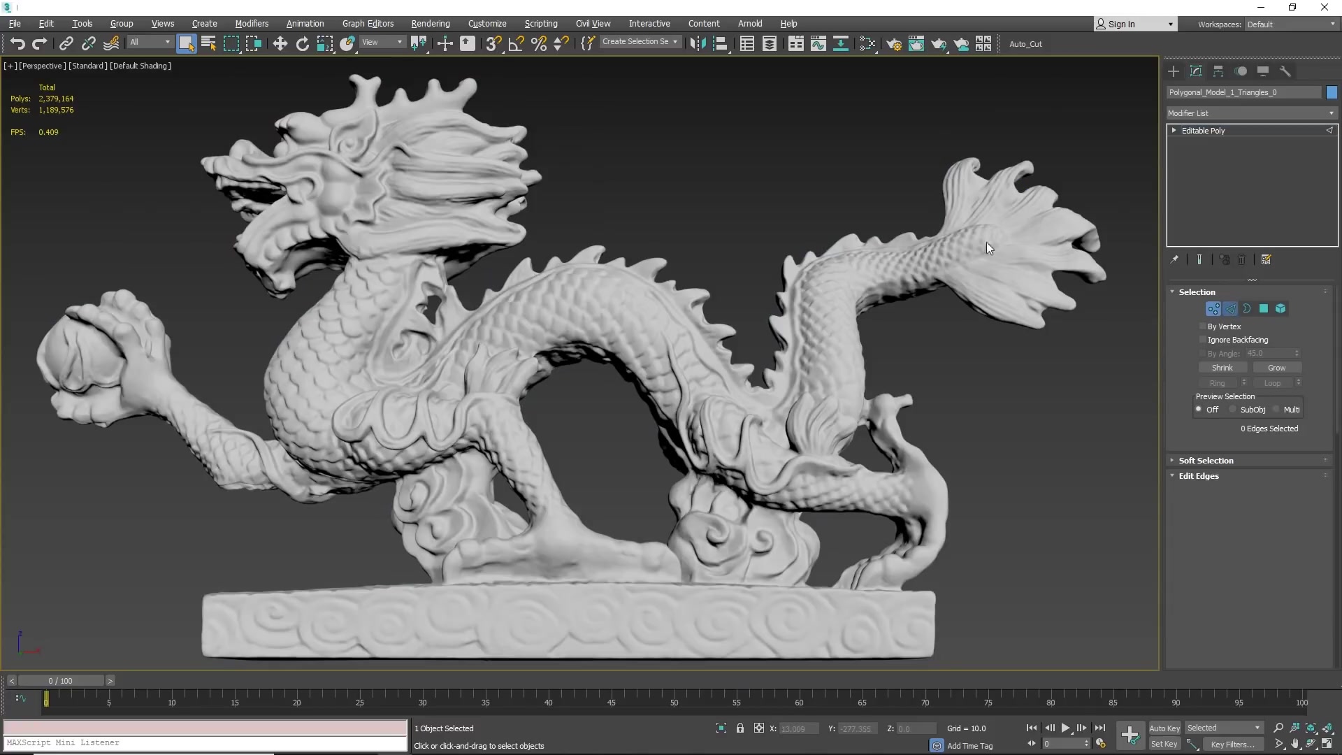 【转载】3ds max/maya/blender/houdini可编辑多边形速度对比_哔哩哔哩 (゜-゜)つロ 干杯~-bilibili