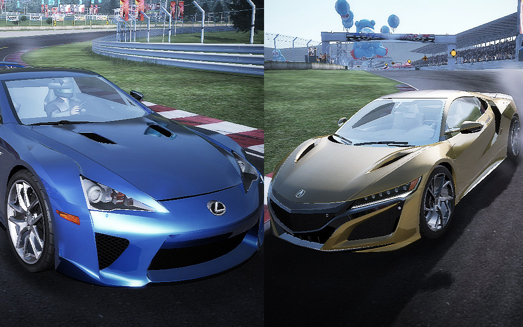 NSX'17&LFA in Autopolis_哔哩哔哩_bilibili