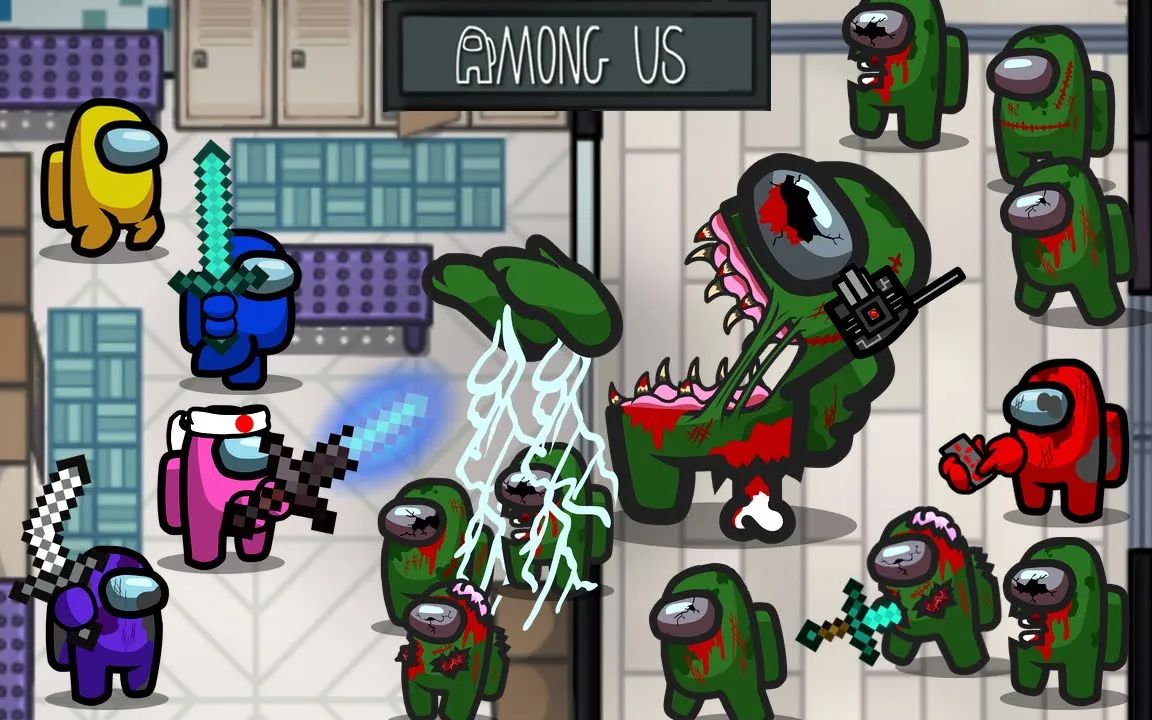 【ErrorMotion】《Among Us动画》僵尸动画 EP.14_哔哩哔哩_bilibili