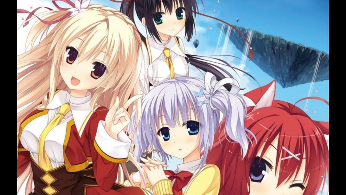 [yuzu soft]天色幻想岛OP Blue-Love Chime nao [ - 哔哩哔哩