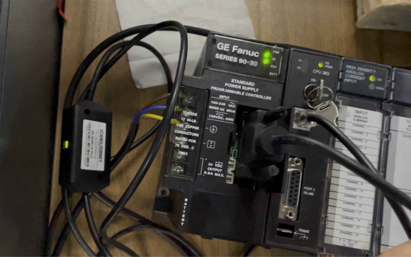 GE PLC 9030链接cpu并下装程序_哔哩哔哩_bilibili