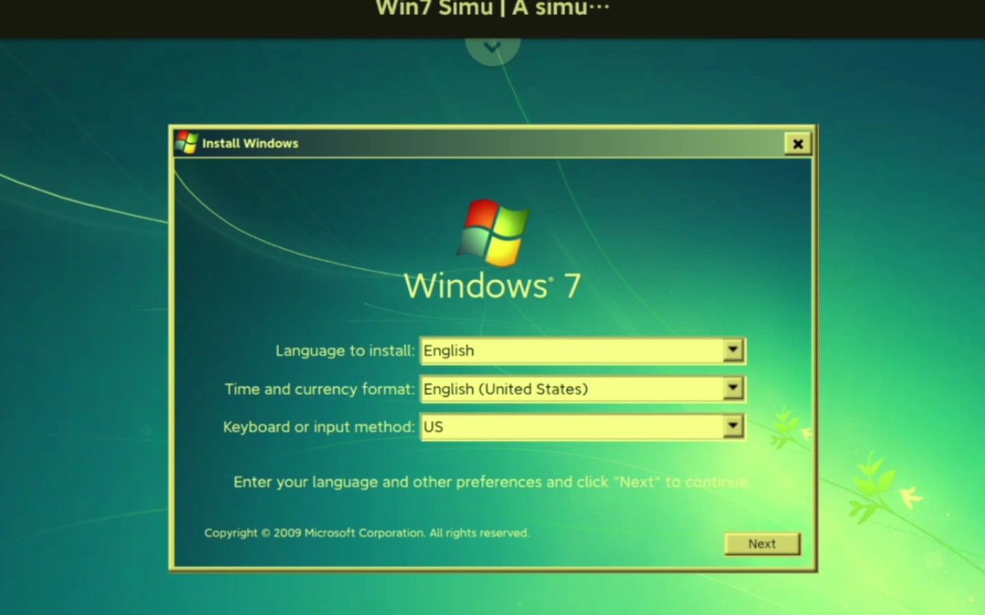 windows7网页版玩