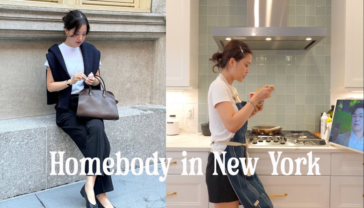 【241013精制中英字幕】Michelle Choi｜纽约居家生活｜早上六点例行做饭，父母第一次拜访新家！-查理糯米盒-查理糯米盒-哔哩哔哩视频