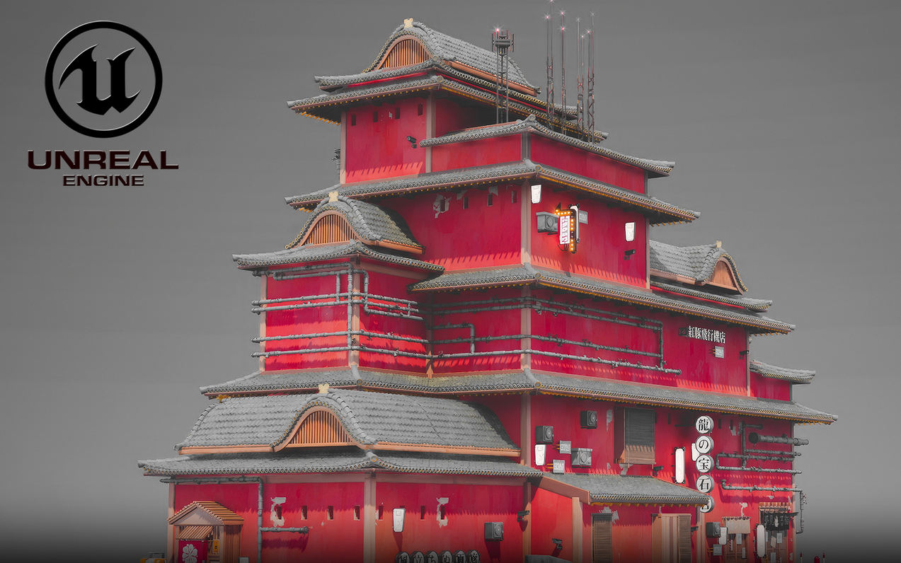 太硬核！Houdini+UE5联手打造程序化游戏场景，这效率与质量相当炸裂！ - 哔哩哔哩