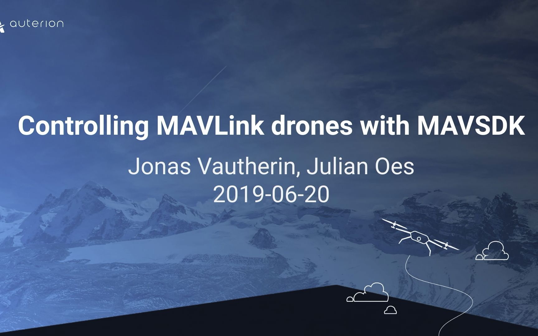 【无人机】使用MAVSDK通过MAVLink控制无人机 | 由MAVSDK维护者Jonas Vautherin讲解 | PX4开发者峰会 ...