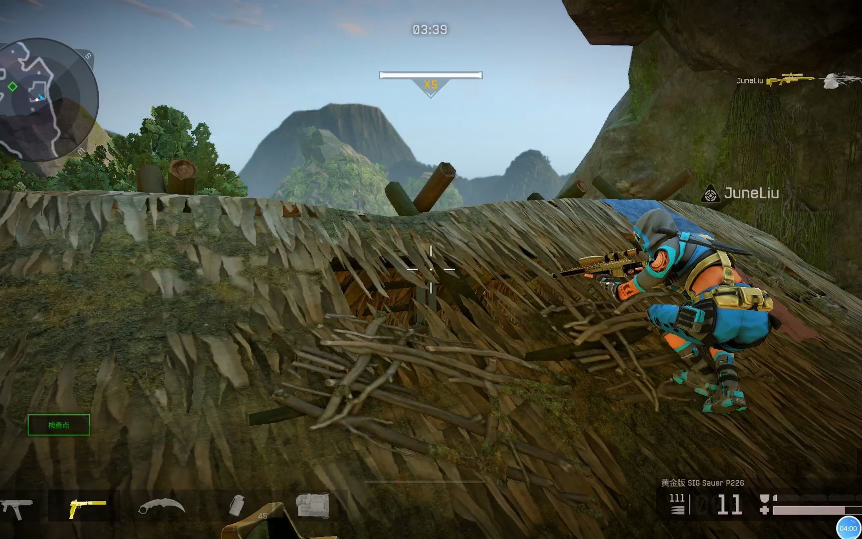 和《战脸》兄弟“JuneLiu”第一次合作闯关；伤亡惨重的一局！！《战争前线》_合作模式_PVE任务（机甲战士/三星难度）_ 2022.06. ...