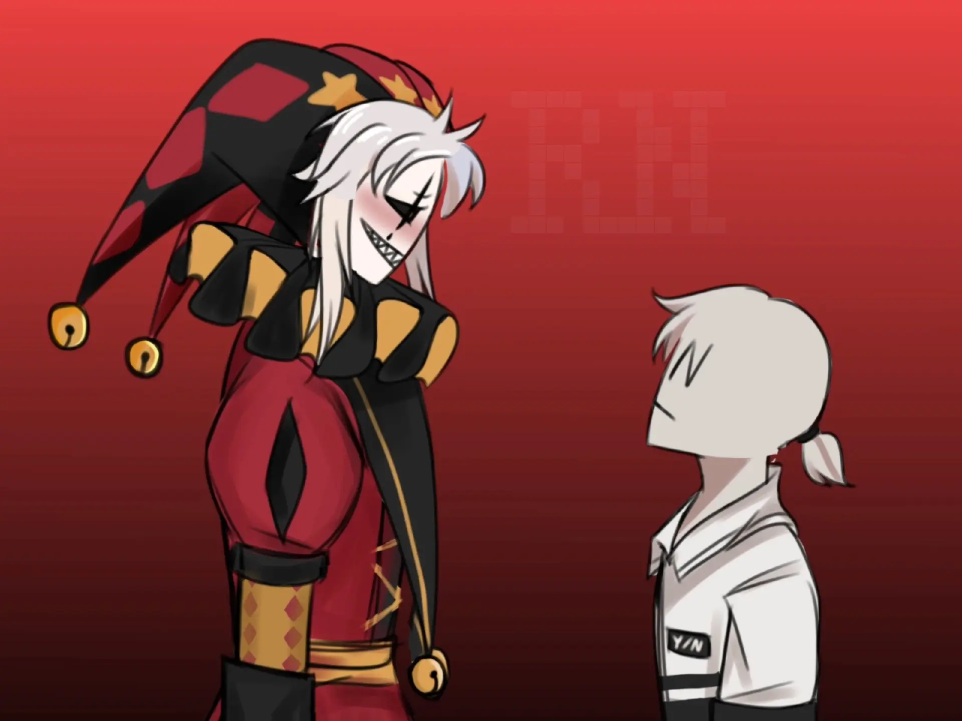 （eye contact meme）Pierrot x Y/N心_哔哩哔哩_bilibili