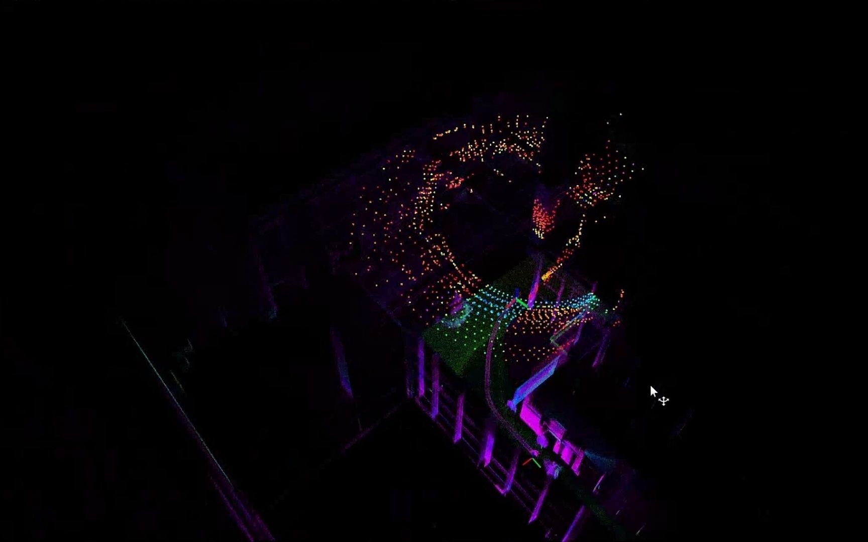 livox-mid360激光雷达三维重建川大校园