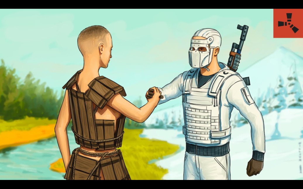 (Rust)Willjum@Aloneintokyo我们在Rust最大的团队下建立了一个基地/(第二部分)