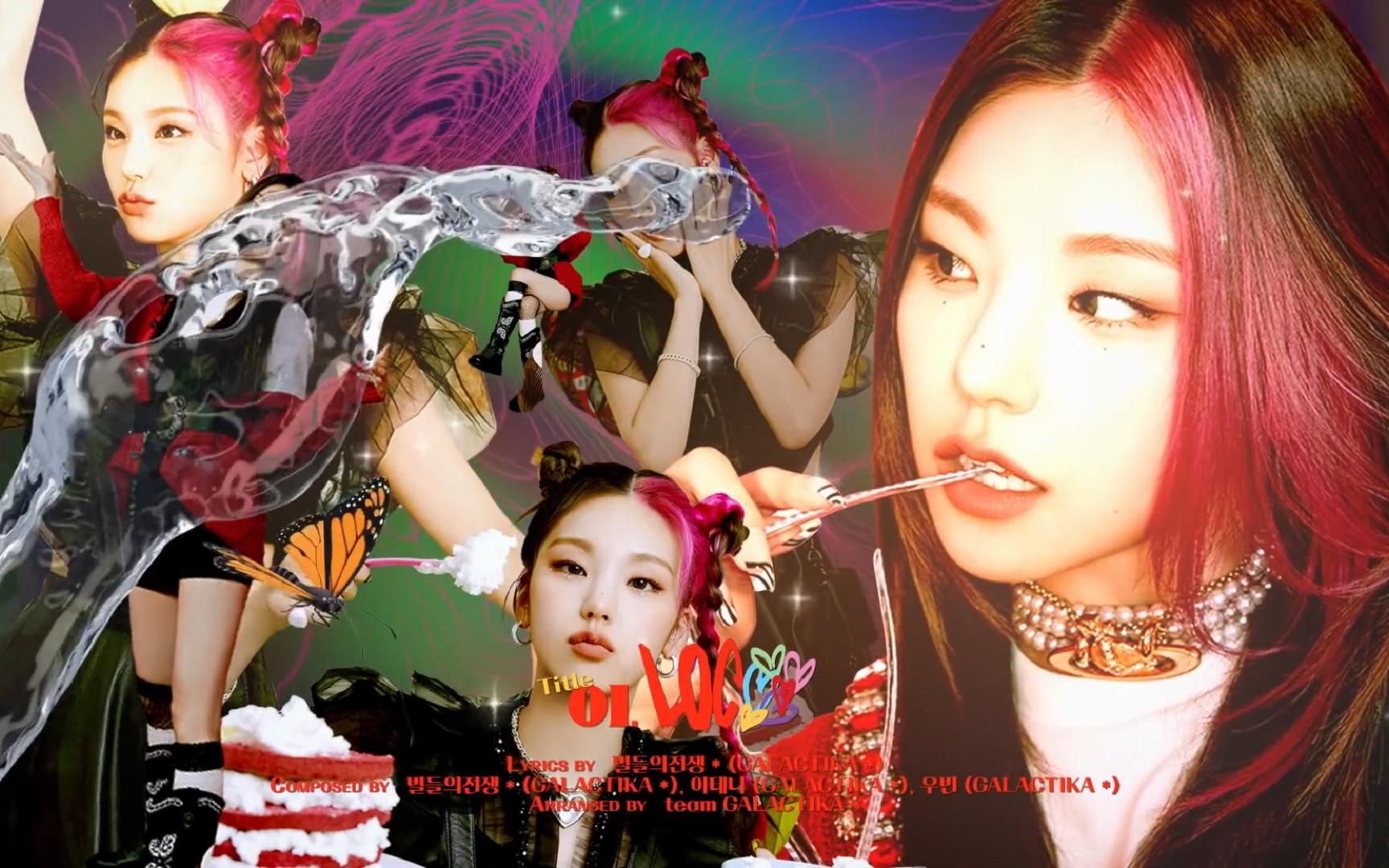 ITZY《CRAZY IN LOVE》专辑预告 《SWIPE》MV预告 （合集）_哔哩哔哩_bilibili