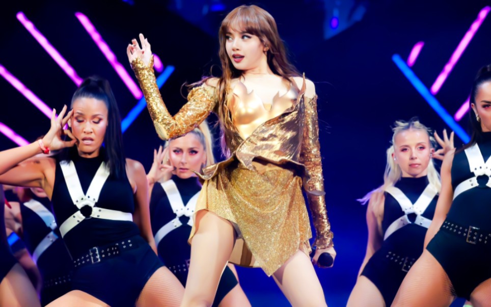 LISA香港第三场solo舞台Lalisa+Money-退休老煲笔-刷刷直拍-哔哩哔哩视频