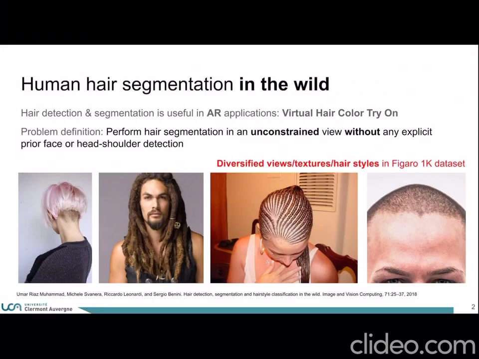 Human Hair Segmentation In The Wild Using Deep Shape Prior_哔哩哔哩_bilibili