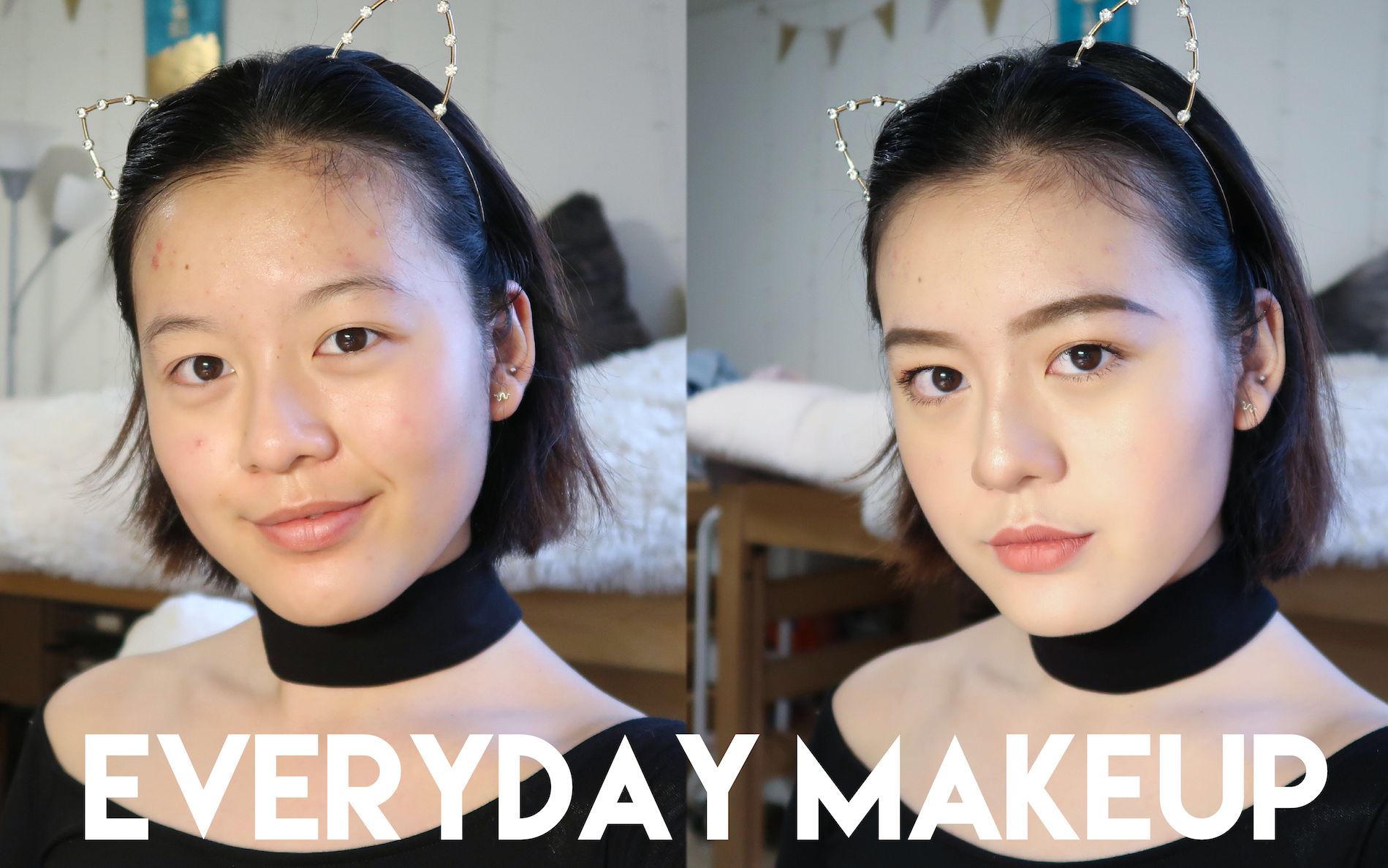 我上学的每日妆容 | Everyday Makeup | KAILYN_哔哩哔哩_bilibili