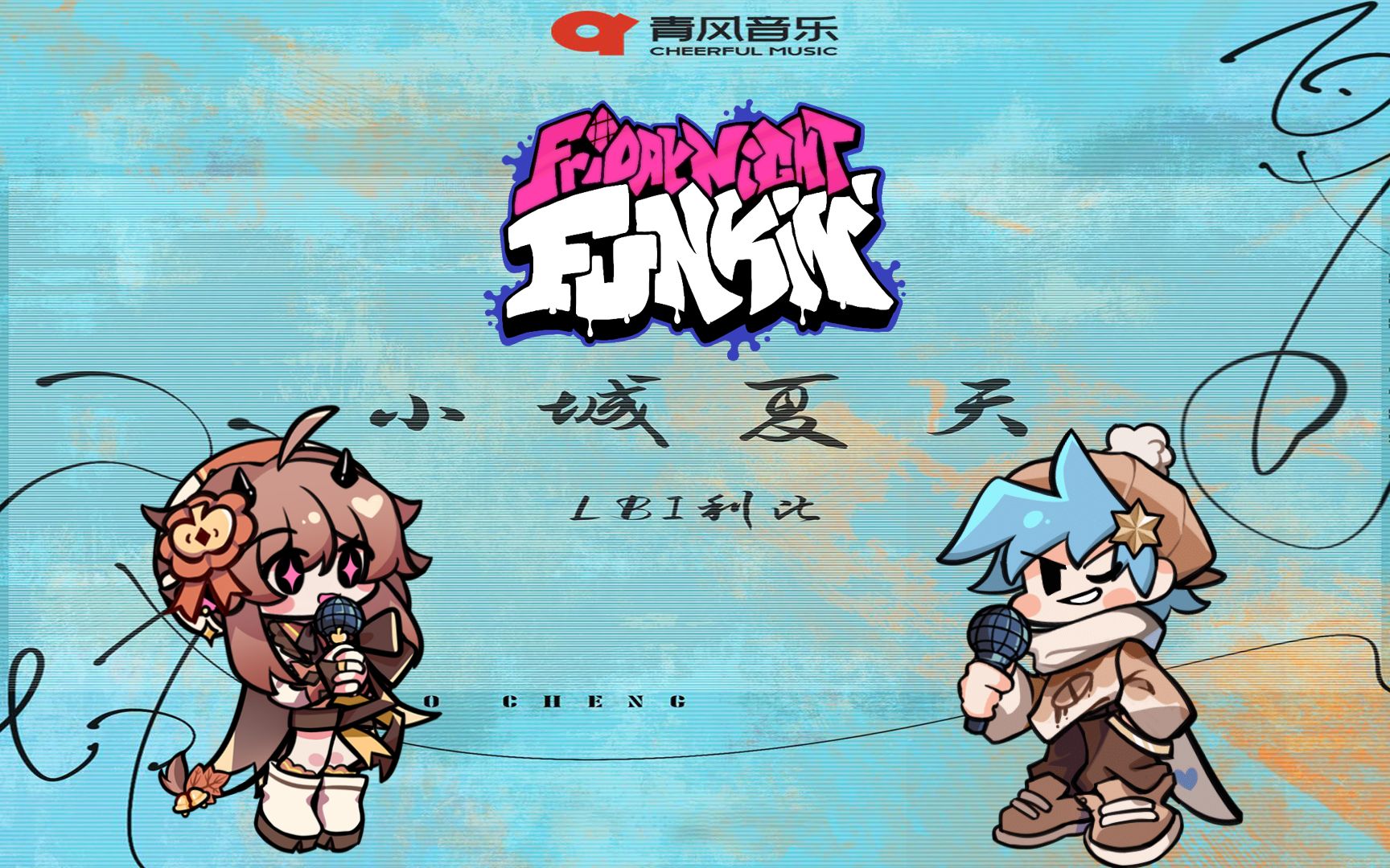 【FNF神曲Cover】Sachiko和Danke来唱Pixel Pig！！