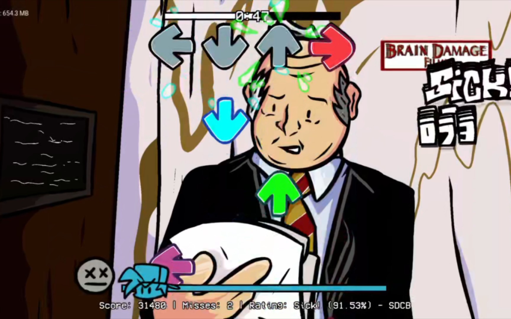 【FNF填词/全站第一】Live 4 internet night com:第三次重制shuaiby填词“沉睡于啼烟树中”