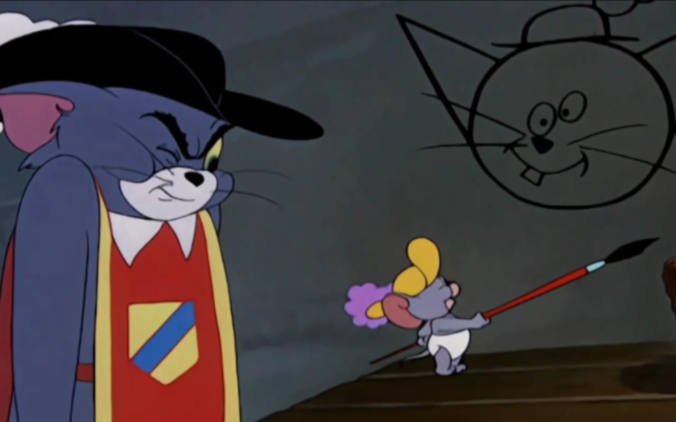 猫和老鼠 Touché, Pussy Cat!（Touché, 小猫咪／惊讶的猫咪）Cinemascope＆Academy format ...