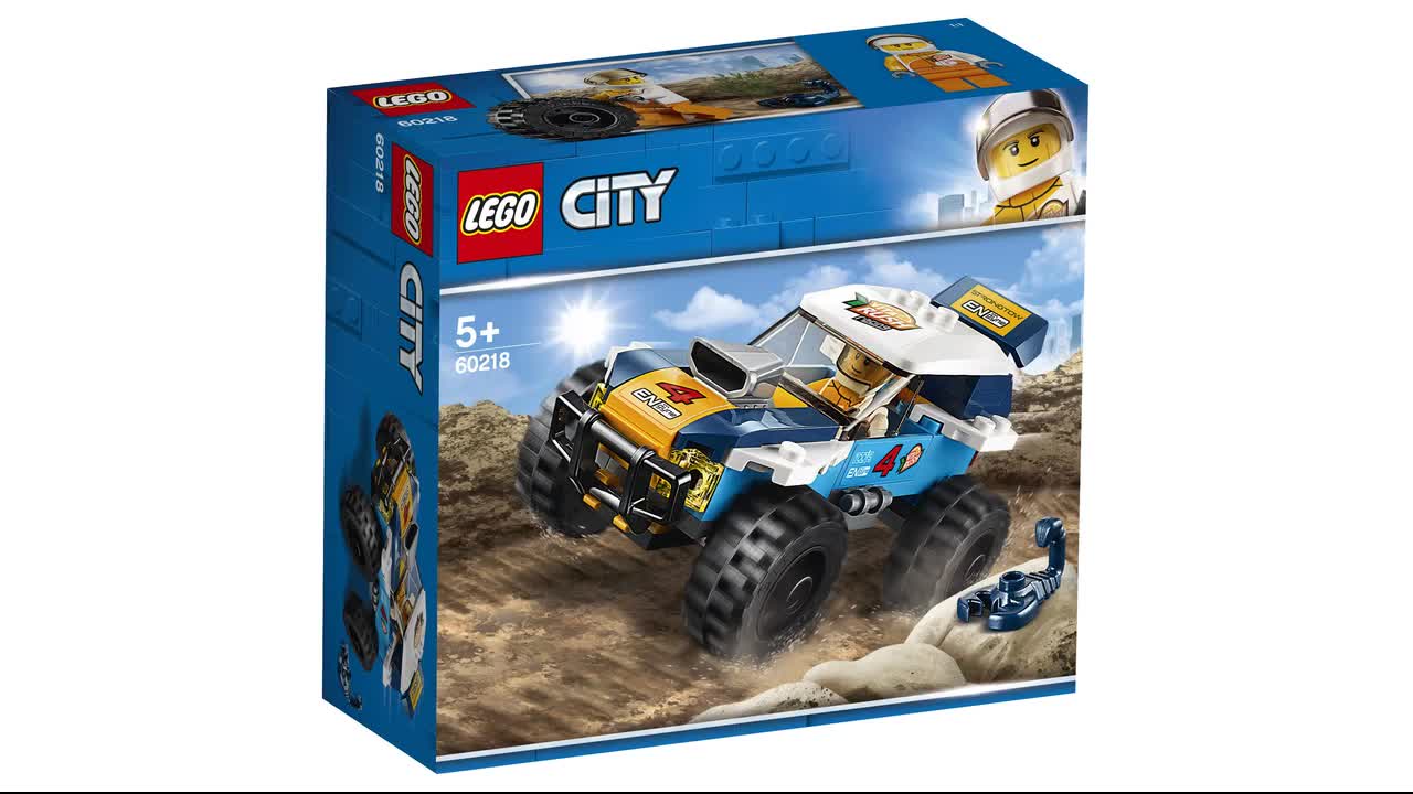 LEGO 60218 Desert Rally Race 2019_哔哩哔哩_bilibili