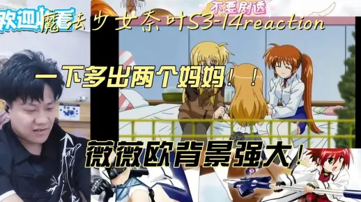 粉丝点播【魔法少女奈叶S3】reaction EP14：恭喜奈叶菲特喜当妈，收获女儿薇薇欧一枚！_哔哩哔哩_bilibili