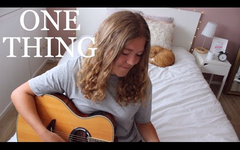 [翻唱]One Direction - One thing (Cover by Lisa Bakker)_哔哩哔哩_bilibili