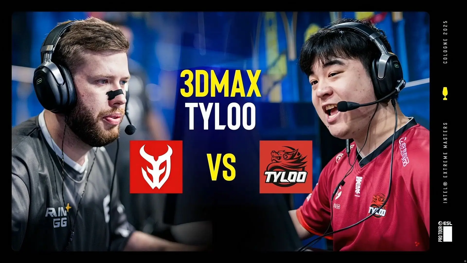 【两鬼解说】TYLOO VS 3DMAX IEM科隆2025_游戏解说