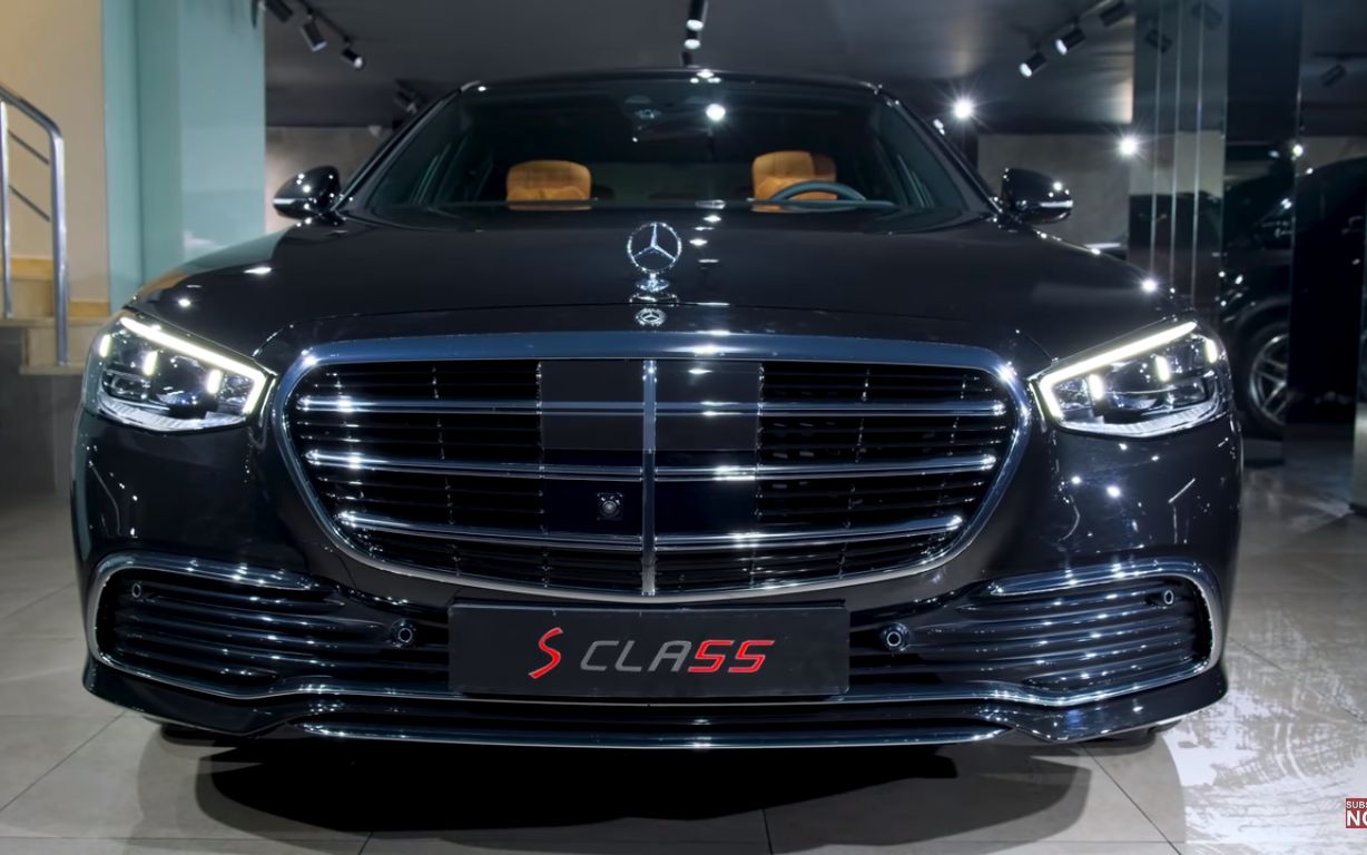 2021 奔驰 W223 S-Class 内外细节展示_哔哩哔哩_bilibili
