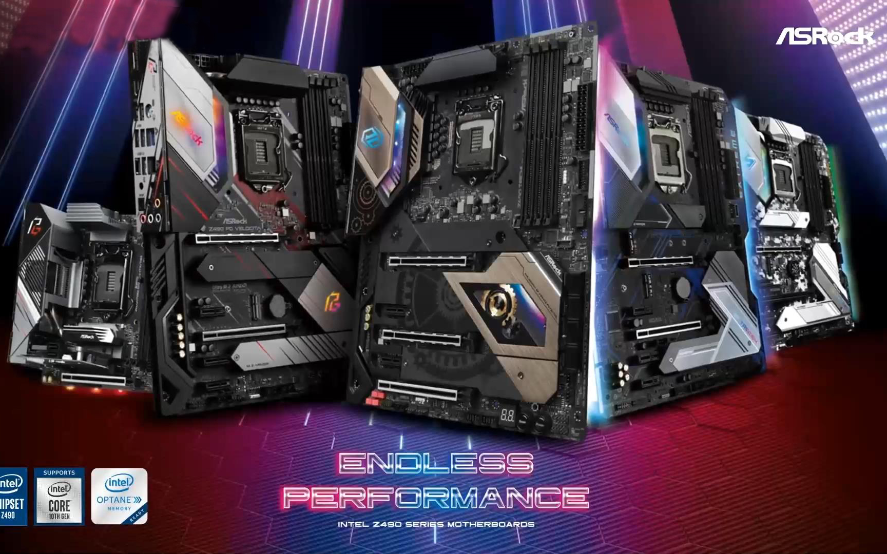 【玩家部落】华擎Z490系列（支持10代酷睿）“开箱测评”，Z490PG4火热预售中~_哔哩哔哩_bilibili