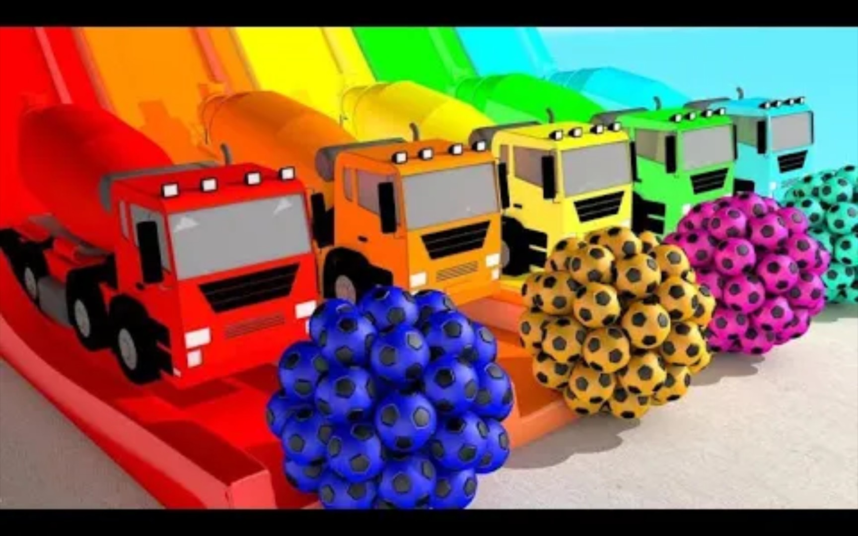 儿童益智早教动画，汽车卡通玩具 学习颜色 幼儿英语早教启蒙-ABC早教乐园-ABC早教乐园-哔哩哔哩视频