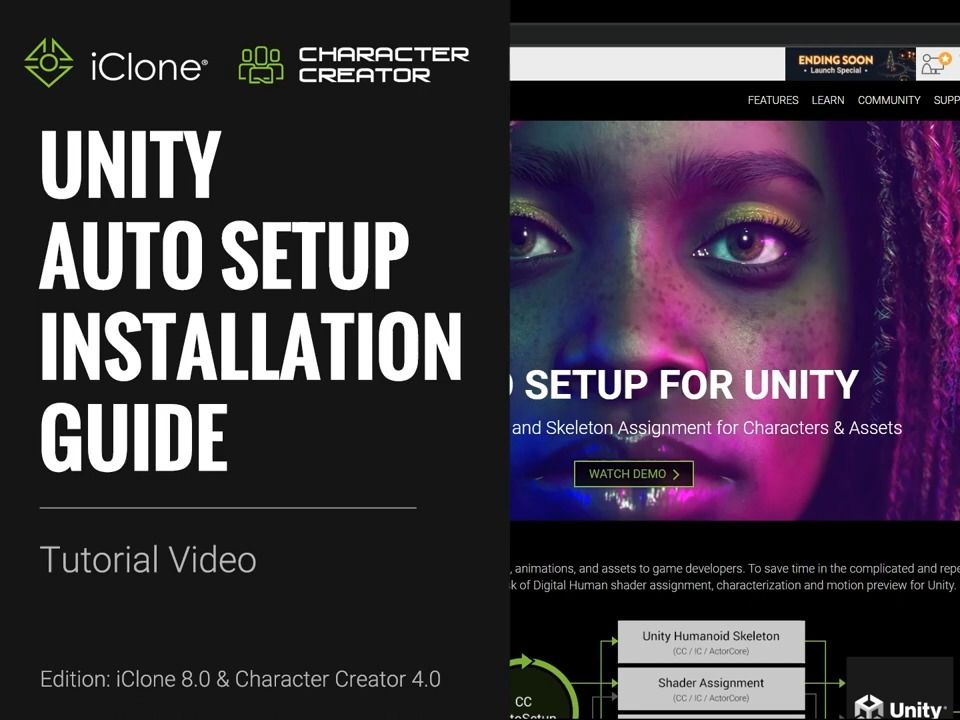 icone8&character creator 导入unity自动设置参数插件Unity Auto Setup Plugin-复古童话-复古 ...