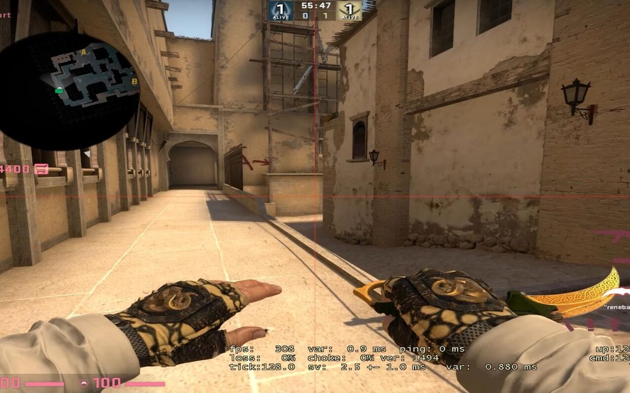 【CSGO道具教学】或许是最简洁的mirage道具教学？三分半钟让你化身mira - 哔哩哔哩