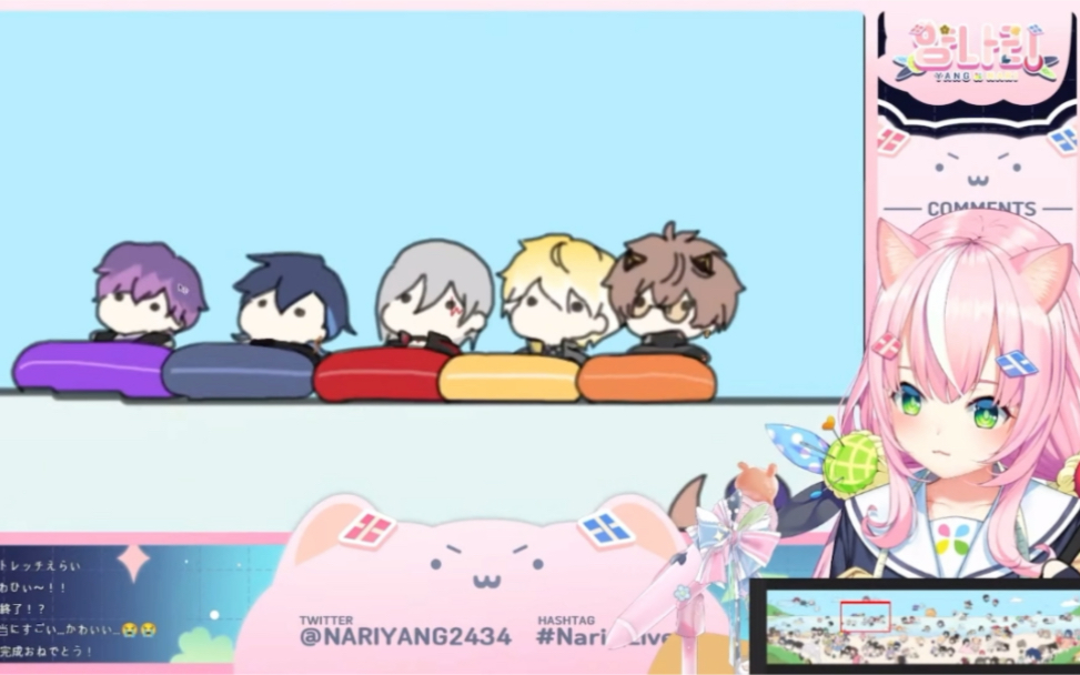 【生切】Nari nijisanji全员绘画 Noctyx全过程_哔哩哔哩_bilibili