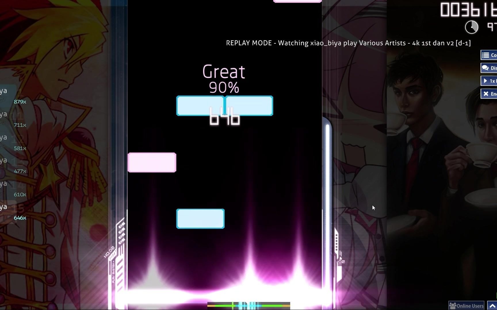 osu！ 4k1dan QwQ_哔哩哔哩_bilibili