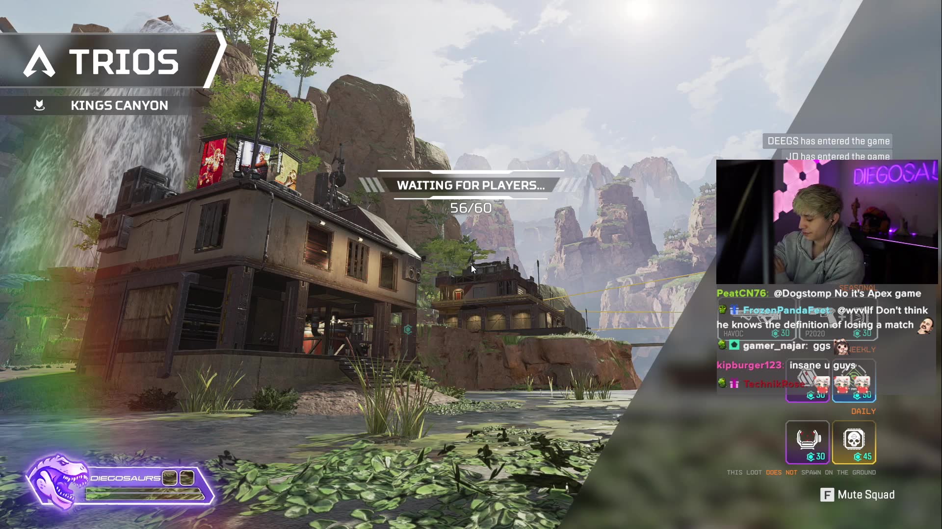 Diegosaurs 2022.09.30直播录像_哔哩哔哩bilibili_APEX英雄