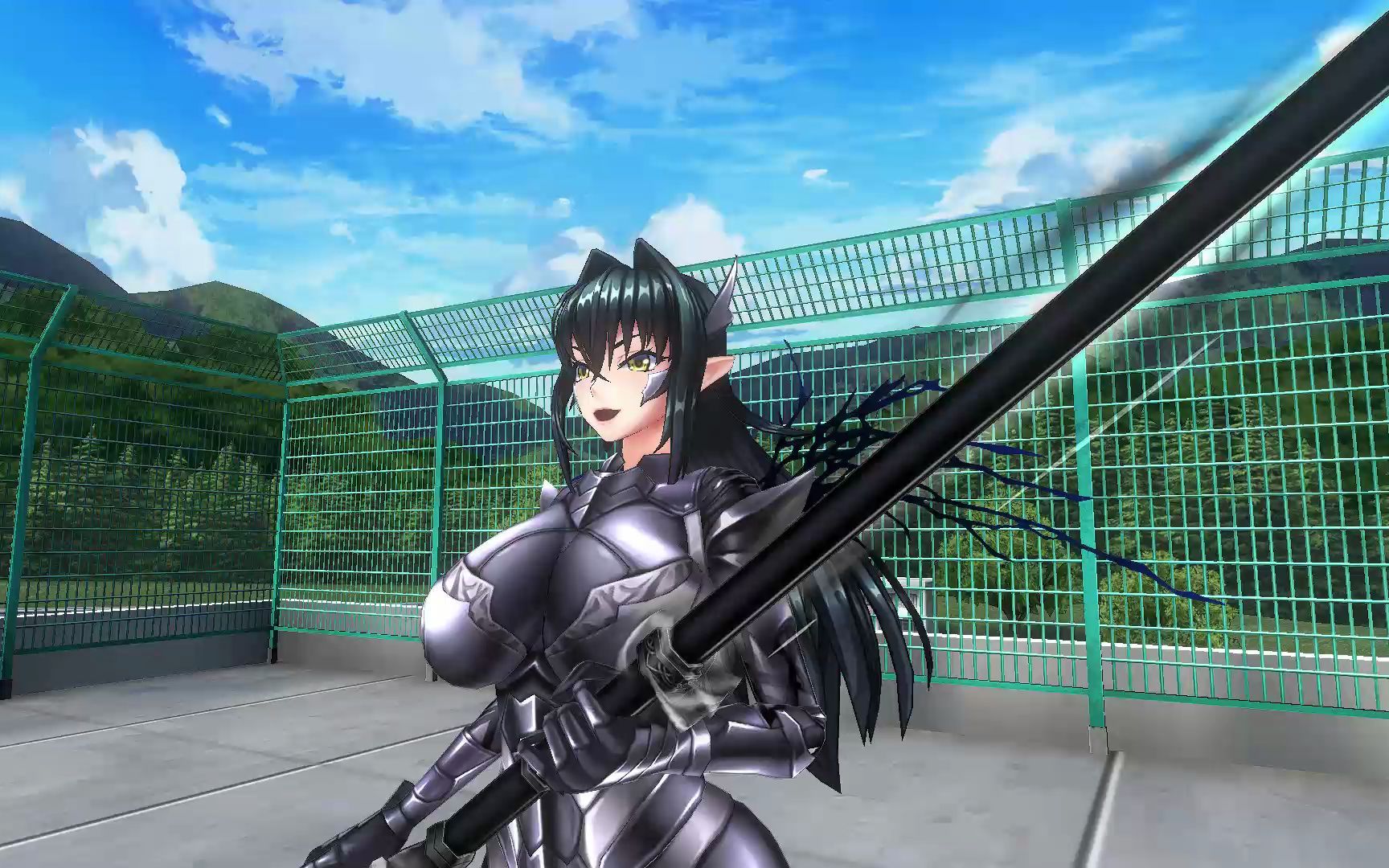 action对魔忍 (上原燐三红，高难2)夏日!泳池!大扫除作战!