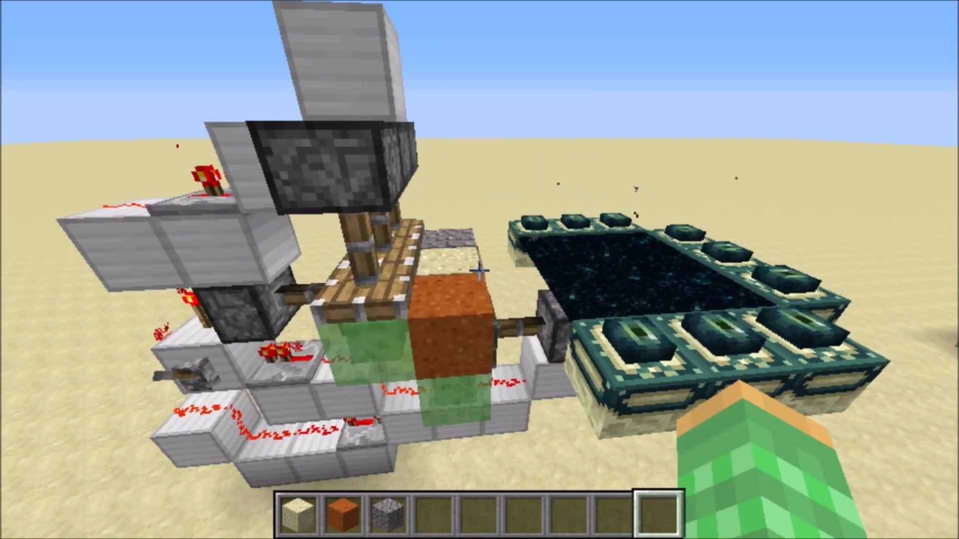 【MC】简单刷沙机（补档）1.9-1.15+【Rays works】_哔哩哔哩_bilibili