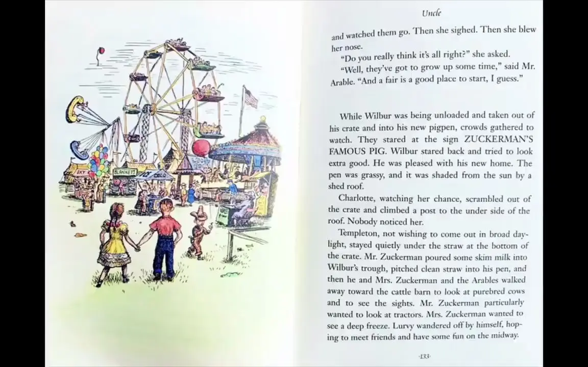 Charlotte’s Web Chapter 17 Read Aloud_哔哩哔哩_bilibili