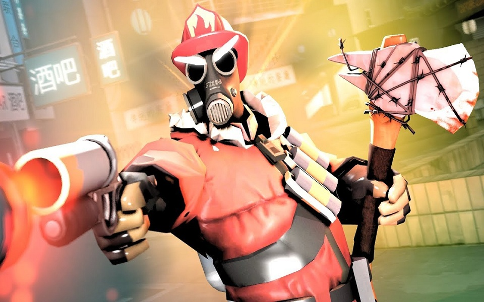 TF2 - Scorch Axe Strategy: The New Pyro Stun Combo_哔哩哔哩_bilibili