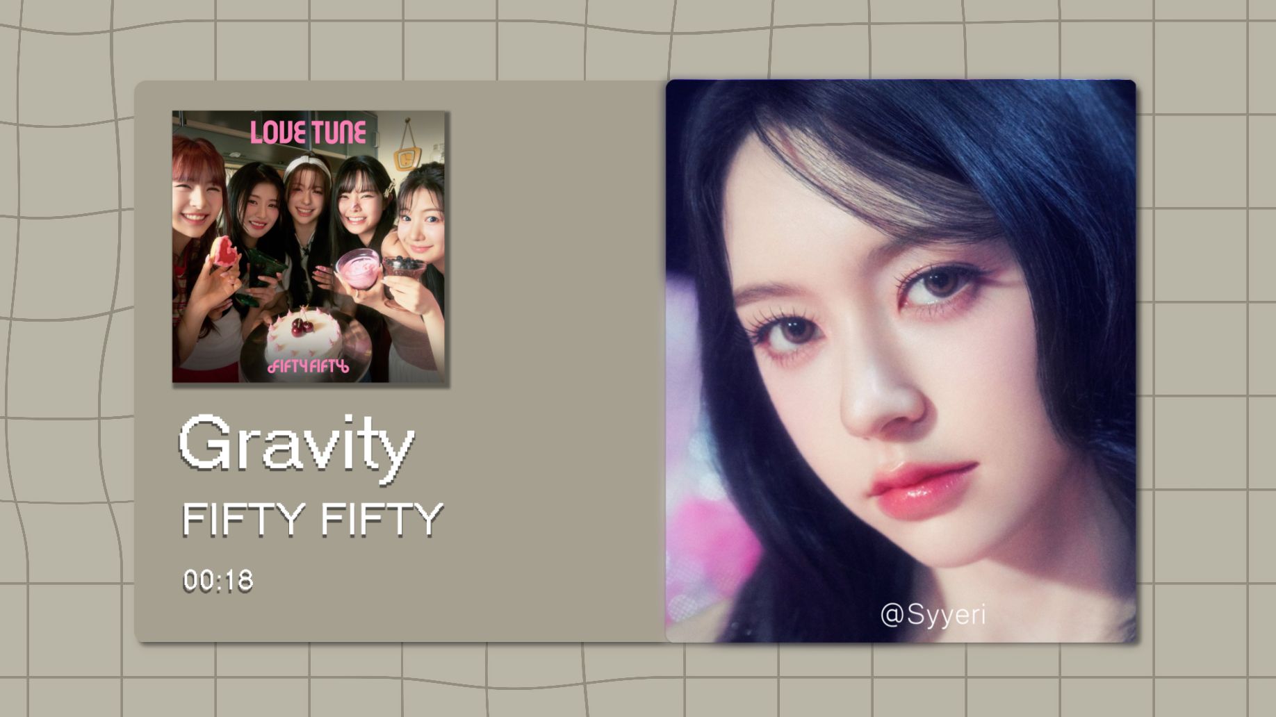 【8D环绕】Gravity - FIFTY FIFTY 请佩戴耳机使用~-Syyeri-Syyeri-哔哩哔哩视频