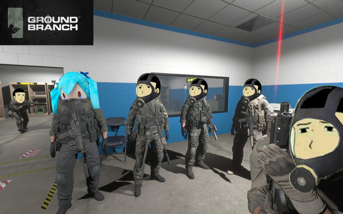 Ground Branch 多人联机(2021年2月22日)_哔哩哔哩_bilibili