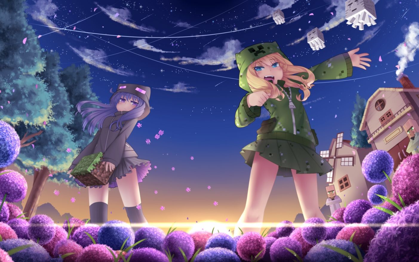 我的世界光线追踪SEUS_PTGI_E12和SEUS_PTGI_HRR_Test就像是1080p和720p_哔哩哔哩_bilibili