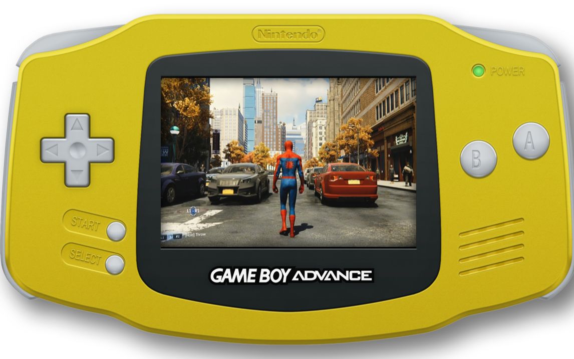 10000%榨干GBA！这些3D游戏你绝对没见过！ -爬爬娘-爬爬娘-哔哩哔哩视频