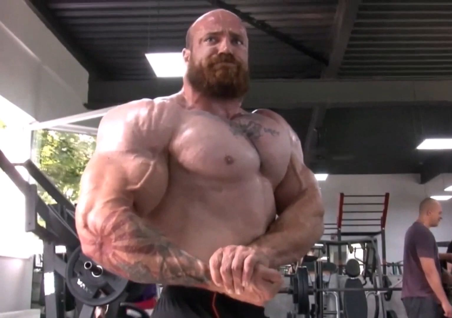 健美巨兽 Josef Kveton的肌肉展示-奋进の撒卡班-奋进の撒卡班-哔哩哔哩视频