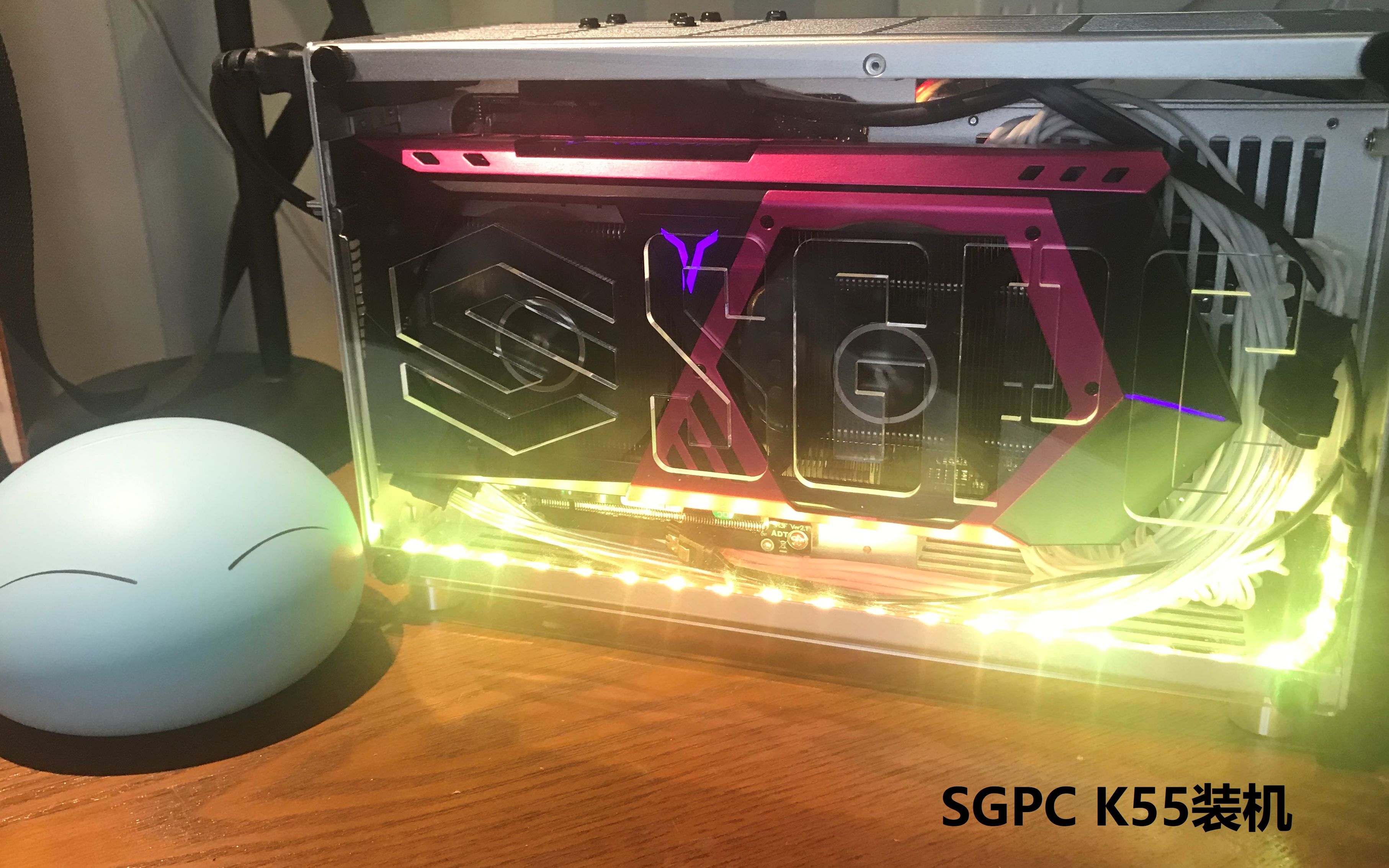 体积只有5.5L的ITX机箱，SGPC K55装机_哔哩哔哩_bilibili