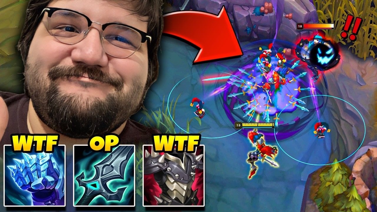 NEW TANK SHACO BUILD IS ACTUALLY BUSTED! PINK WARD SHACO TOP LANE ...