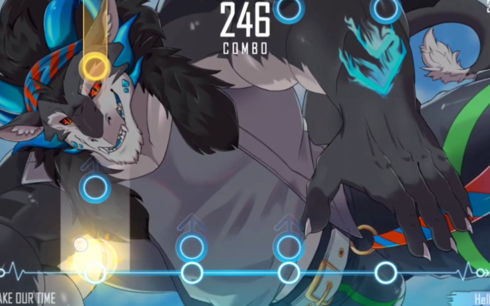 (beastbeat1.11) 小狼本来想研究下雕像，没想到被撅了