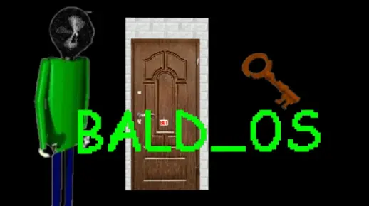 【Baldi Mod】恐怖佳作 BALD_0S[DEMO] 近全隐藏内容 全探索流程 -Baldi's Basics Mod