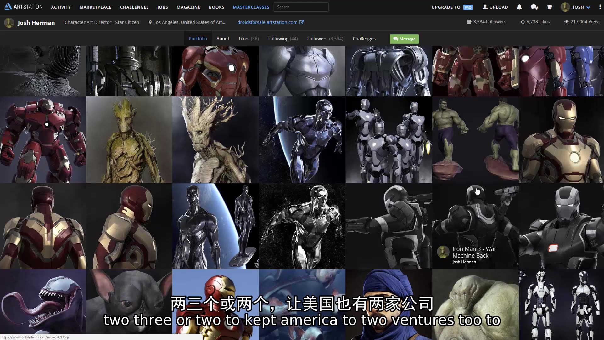 D13 Artstation 2018 Josh Herman - Character Design and Sculpting for ...