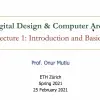 Digital Design and Computer Architecture数字设计与计算机体系结构 ETH 中英字幕 苏黎世联邦理工学院 ...
