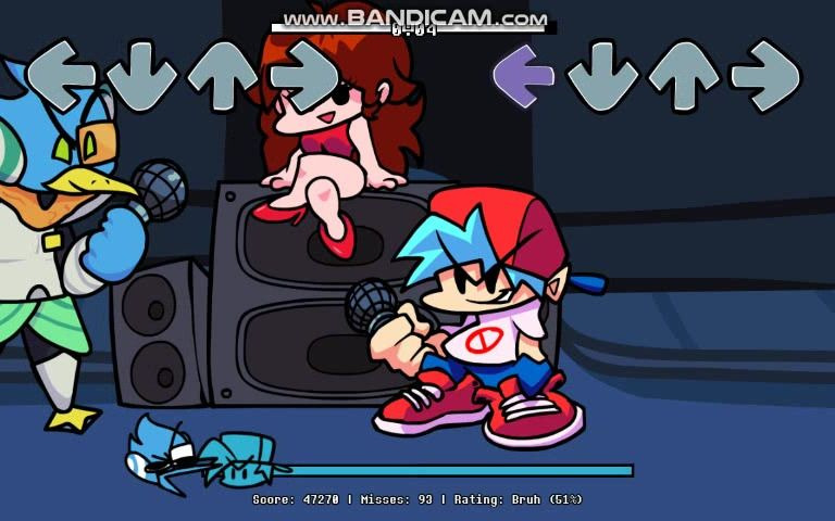 [fnf模组]bf VS Berdly鸟哥 我忍不住我内心的感受，一直想把你当做朋友_哔哩哔哩bilibili